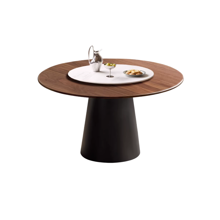 Round Dining Tables | Safe Rounded Edges・Solid Wood & Marble・Family ...